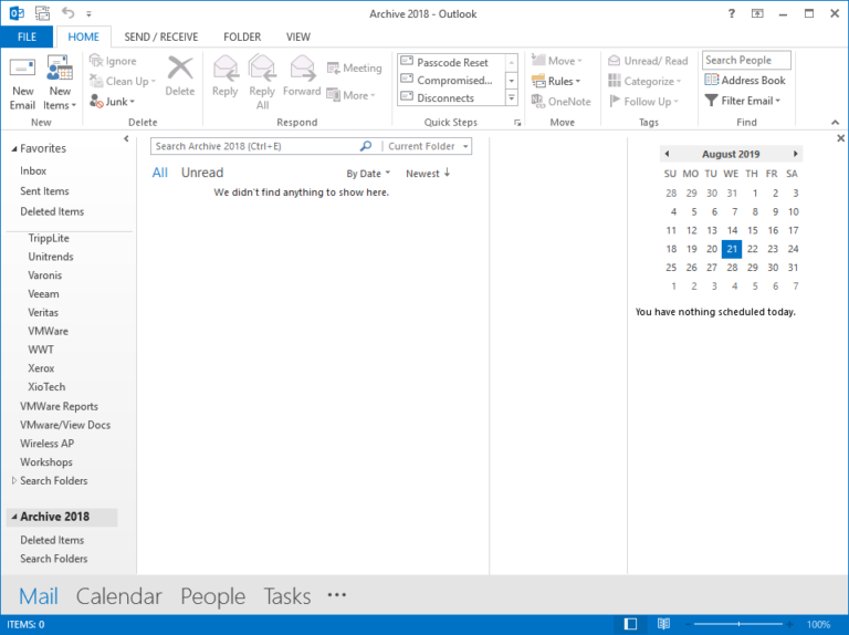Procedure for Creating an Outlook Data File or .PST File in Outlook ...