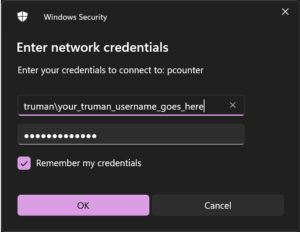 Windows 11: Connecting to Student Printers (Pcounter) - Information ...