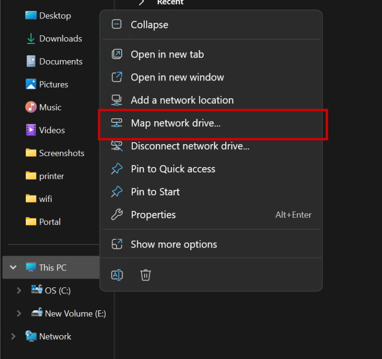 Network Drive Connection: Windows 11 – Information Technology Services